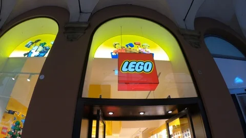 Lego Store logo | Stock Video | Pond5