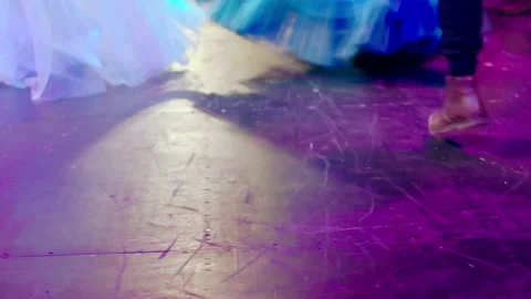 Legs of cheerful man dancing on theater ... | Stock Video | Pond5