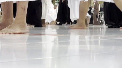 Legs from People of Different Races Walk... | Stock Video | Pond5