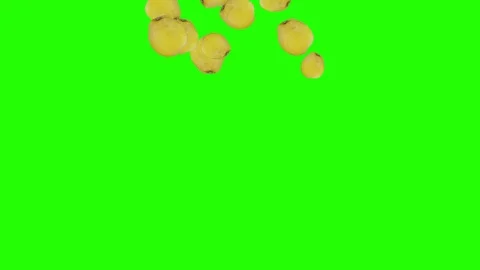 Lemons group falling transition animatio... | Stock Video | Pond5