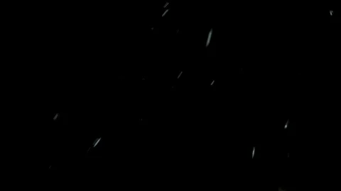 Lens Distortion Snow, falling snow isola... | Stock Video | Pond5