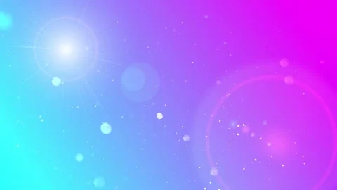 Lens flare and particles on turquoise an... | Stock Video | Pond5