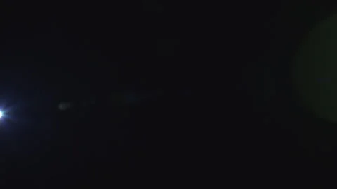 Lens Flare From A Bright Light Source On... | Stock Video | Pond5