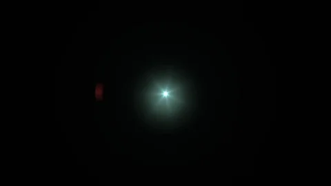 Lens flare element against black backdro... | Stock Video | Pond5
