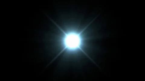 Lens flare element against black backdro... | Stock Video | Pond5