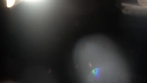 Lens flare light leak sun light real vid... | Stock Video | Pond5