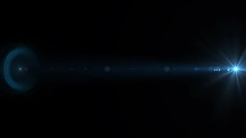 Lens flare, Optical lens flare effect, o... | Stock Video | Pond5