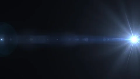 Lens flare, Optical lens flare effect, o... | Stock Video | Pond5