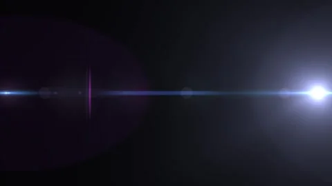 Lens flare, Optical lens flare effect, o... | Stock Video | Pond5