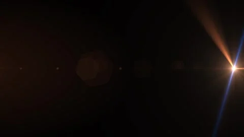 Lens flare, Optical lens flare effect, o... | Stock Video | Pond5
