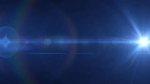 Lens flare, Optical lens flare effect, o... | Stock Video | Pond5