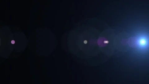 Lens flare, Optical lens flare effect, o... | Stock Video | Pond5