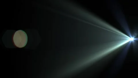 Lens flare, Optical lens flare effect, o... | Stock Video | Pond5
