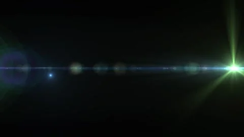 Lens flare, Optical lens flare effect, o... | Stock Video | Pond5