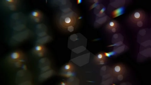 Lens flare with prism animation effect a... | Stock Video | Pond5