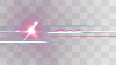 Lens Flare Transition with alpha channel | Stock Video | Pond5