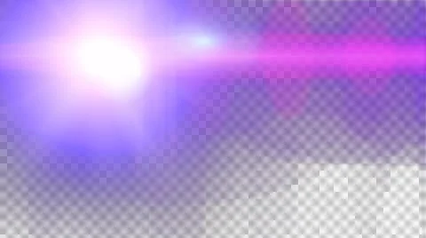 Lens Flare Transition Alpha Stock Video Footage | Royalty Free Lens ...