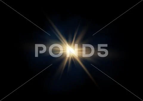 Lens flare vector illustration. Glowing spark light effect isolated ...