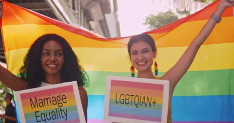 Lesbian Pride Flag Stock Videos – Royalty-Free HD & 4K Videos | Page 6