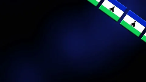 Lesotho Flag Animated Background 3d Anim... | Stock Video | Pond5