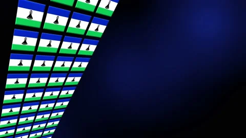 Lesotho Flag Animated Background 3d Anim... | Stock Video | Pond5