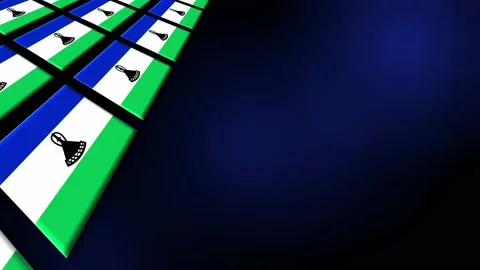 Lesotho Flag Animated Background 3d Anim... | Stock Video | Pond5