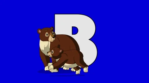 Letter Of Bear Stock Videos – Royalty-Free HD & 4K Videos | Pond5