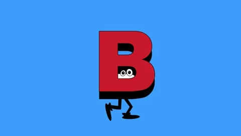Animated Alphabet B
