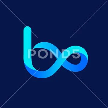 Letter bo infinity modern logo design ~ Clip Art #200770679