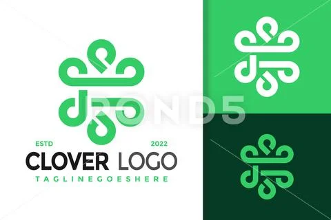 Letter C Clover Leaf Logo Design, brand identity logos vector, modern logo, L: Royalty Free ...