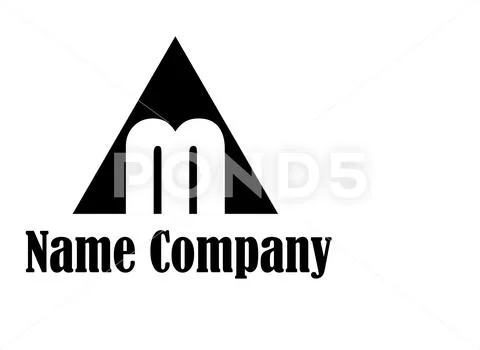 Letter M Logo Icon: Vector Graphic Illustration #116187521