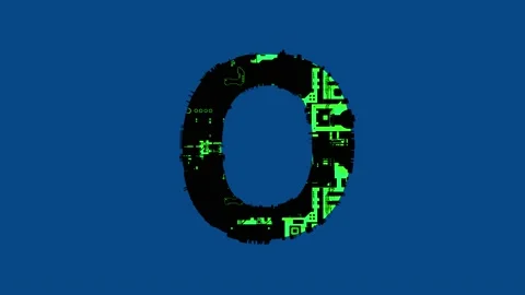 Letter O Font Stock Videos – Royalty-Free HD & 4K Videos | Page 6
