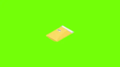 Letter packet icon animation | Stock Video | Pond5