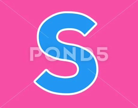 Letter S alphabet uppercase sign design template element Illustration ...