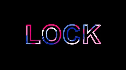 Blue Lock Font Stock Videos – Royalty-Free HD & 4K Videos