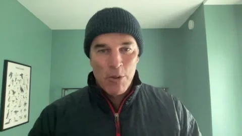 Lewis Pugh talks ahead of his greatest i... | Stock Video | Pond5