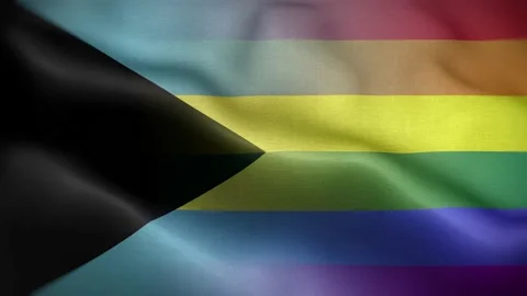 LGBT Bahamas Flag Loop Background 4K | Stock Video | Pond5