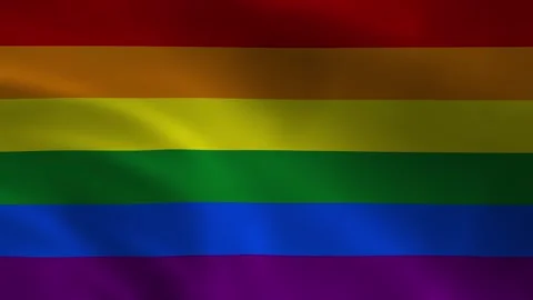 lgbt freedom flag background animation w... | Stock Video | Pond5