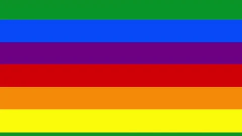 LGBTQ rolling color bars seamless loop r... | Stock Video | Pond5