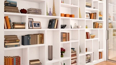 Library Virtual Set Background | Stock Video | Pond5