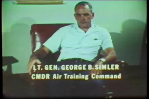 Lieutenant General George Simler talks a... | Stock Video | Pond5