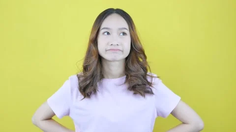 Girl Pouting Stock Videos – Royalty-Free HD & 4K Videos | Pond5