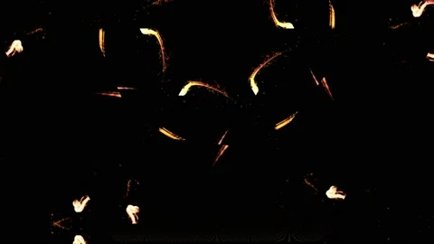 light beam with small particles in motio... | Stock Video | Pond5