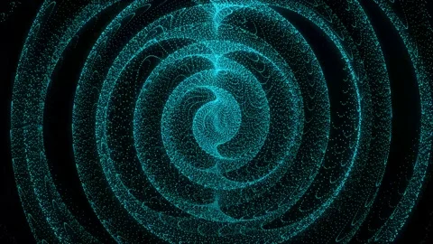 Light blue Color Dot Shape Pattern Anima... | Stock Video | Pond5