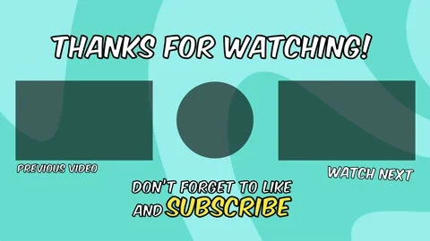 Outro Stock Video Footage | Royalty Free Outro Videos | Pond5