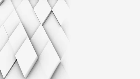 light bright clean minimal rhombic grid ... | Stock Video | Pond5