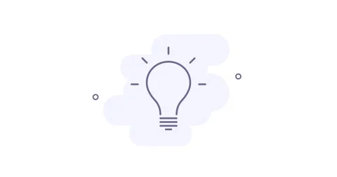 Bulb Outline Stock Footage ~ Royalty Free Stock Videos | Pond5