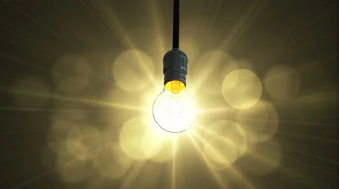 Swing Light Lightbulb Stock Video Footage | Royalty Free Swing Light ...