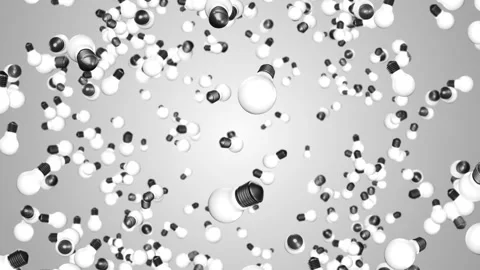 light bulb falling down Loop Animation B... | Stock Video | Pond5
