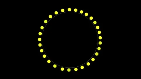 Light bulb glowing animated objects on b... | Stock Video | Pond5